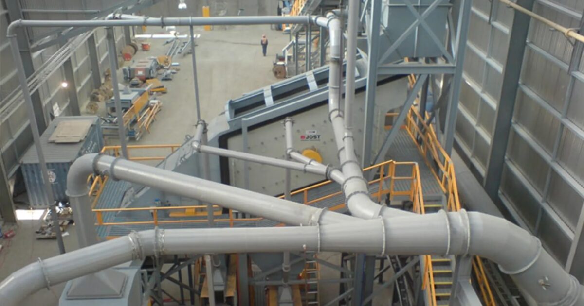 SCE Spent Cell Lining Crushing Plant - NZAS, Tiwai… | MHM Automation